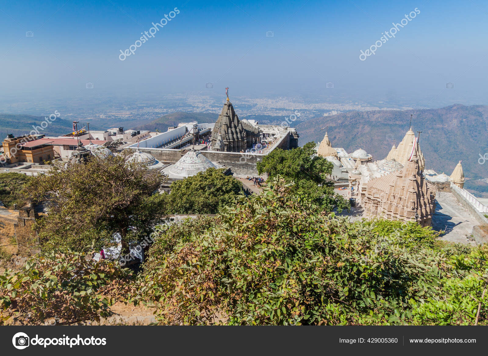 Jain Temples Girnar Hill Gujarat State India — Stock Photo © mathes ...