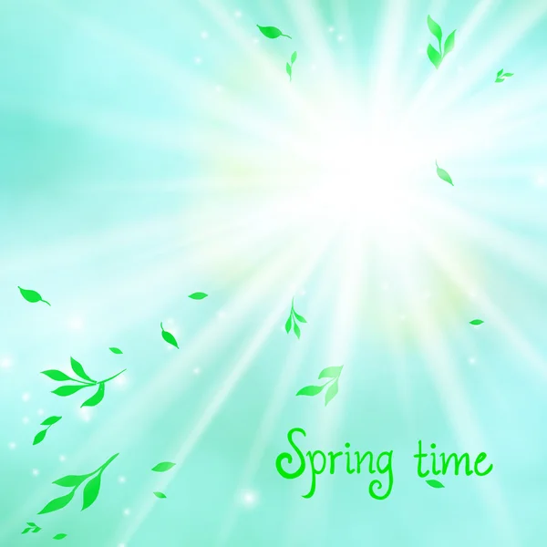 Spring card background with lily of the valley Stock Vector Image by ...