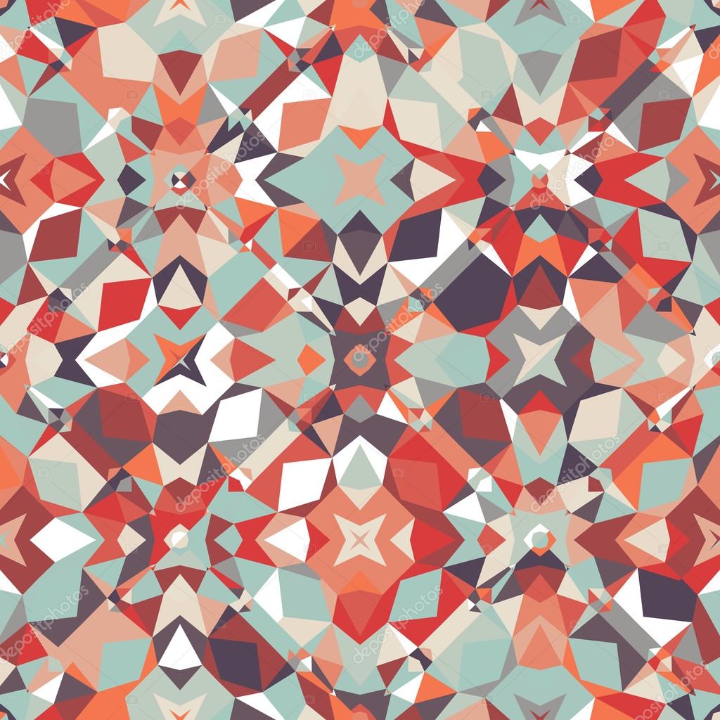 motifs géométriques colorés — Image vectorielle #64486041