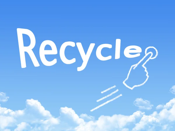Recycle message cloud shape Pictures, Recycle message cloud shape Stock ...