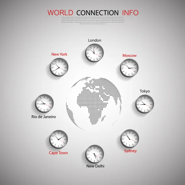 World time zones Vector Images, Royalty-free World time zones Vectors ...