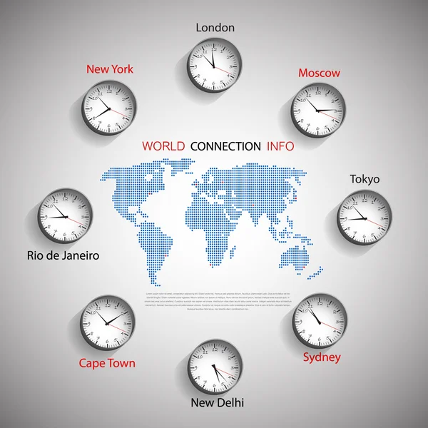World time zones Vector Images, Royalty-free World time zones Vectors ...