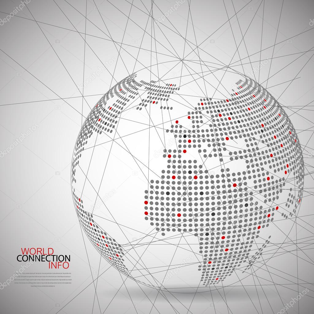 World Map concept Stock Vector Image by ©honzakrej #98323166