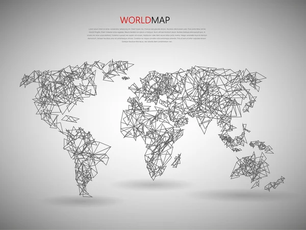 World Map concept Stock Vector by ©honzakrej 98323864