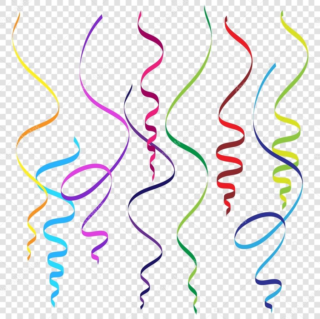 Streamers Clipart