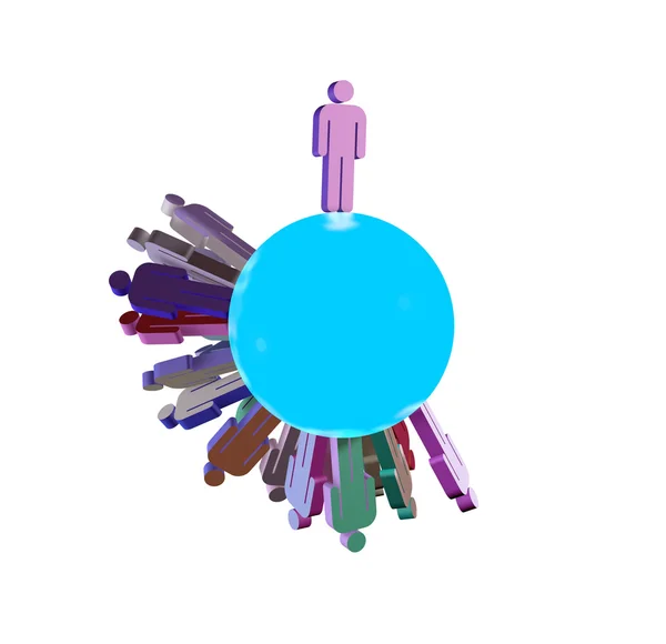 Teamwork around the world, Stock Photo by ©mike_kiev 107225666