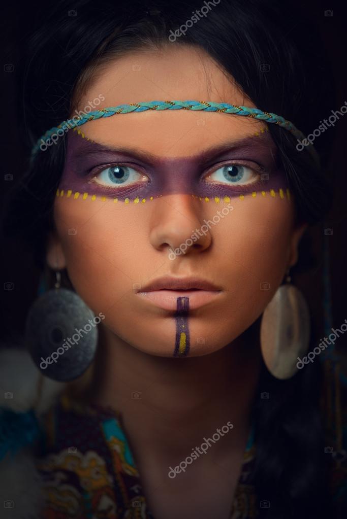 Native American Female Facial Features