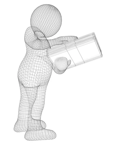 3d man drawing Stock Photos, Royalty Free 3d man drawing Images ...