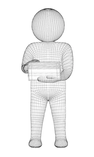 3d man drawing Stock Photos, Royalty Free 3d man drawing Images ...