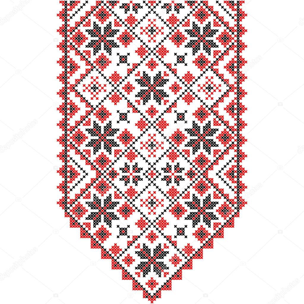 Embroidery. Ukrainian national ornament Stock Vector Image by ...