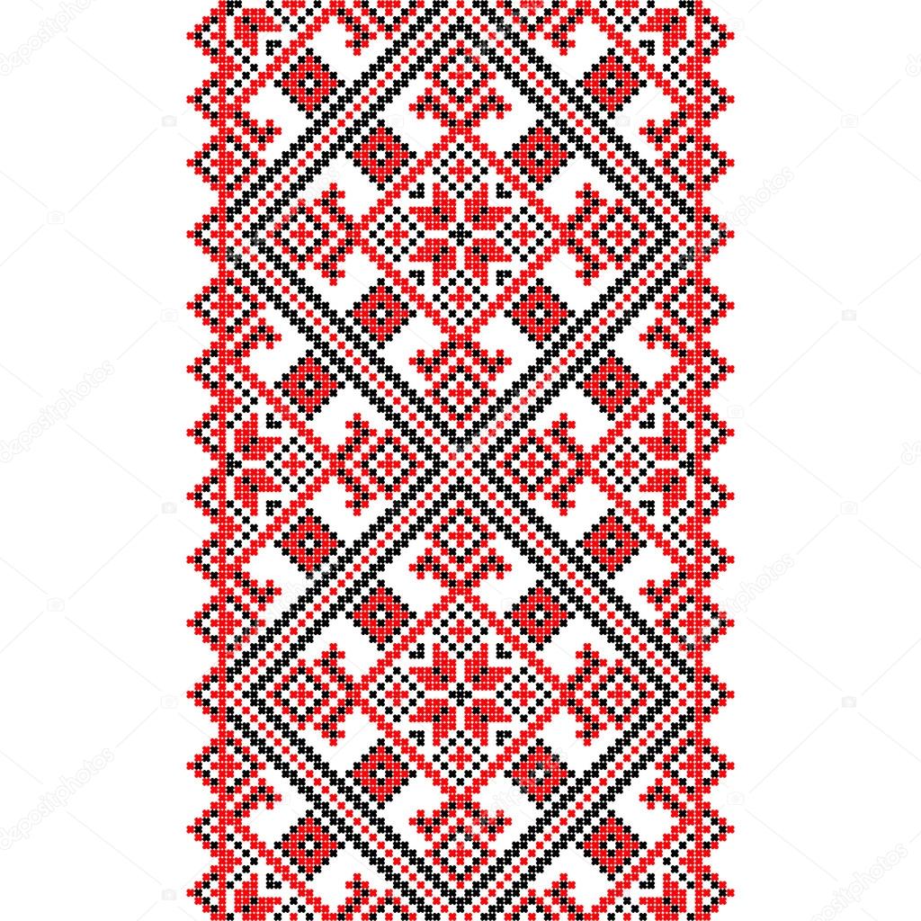 Embroidery. Ukrainian national ornament Stock Vector Image by ...