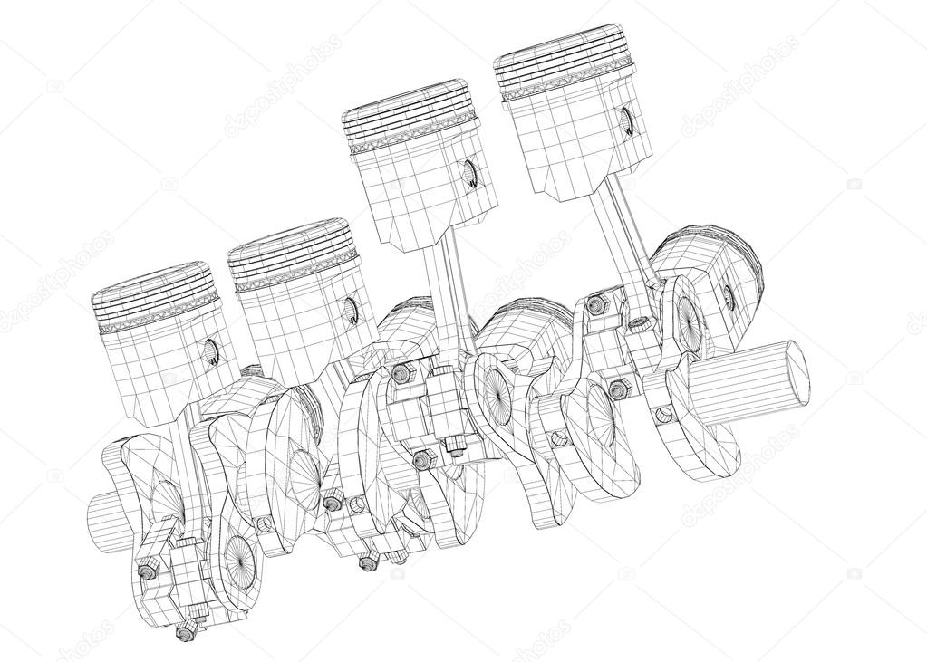 V8 Engine Diagram