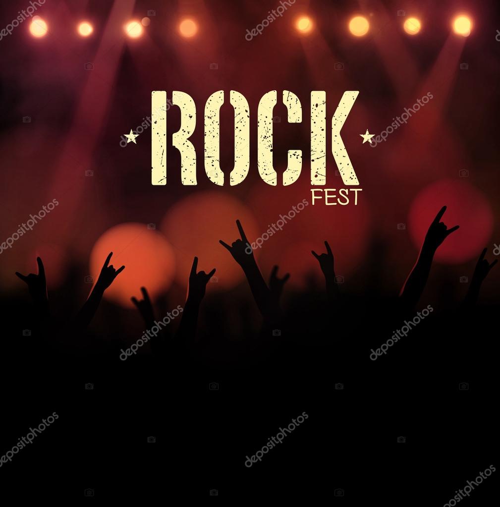 Rock Festival Stock Vector Image by ©Elymas #56633881