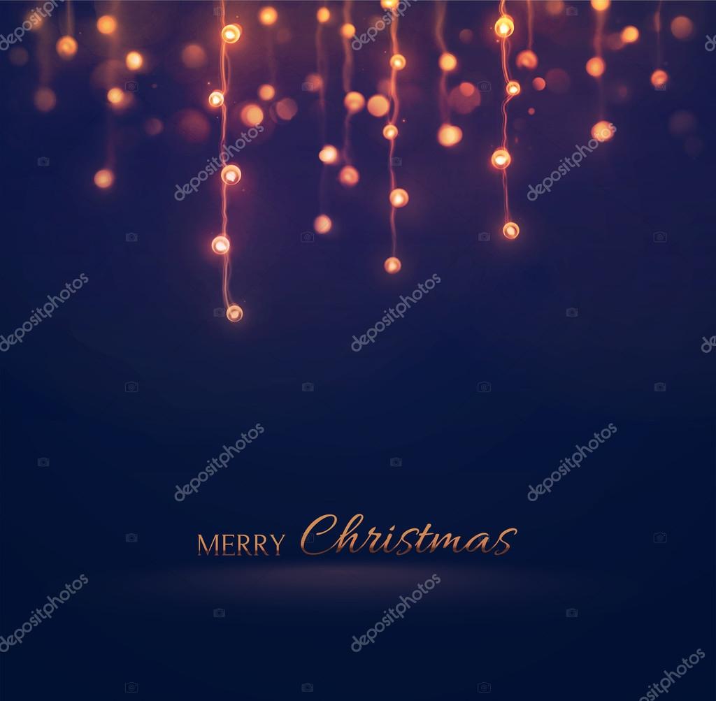 Christmas lights holiday background Stock Vector Image by ©Elymas #91098548
