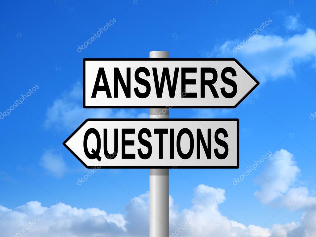 Questions Answers Signpost — Stock Photo © eyematrix #117391686 Questions Answers Signpost — Stock Photo © eyematrix #117391686