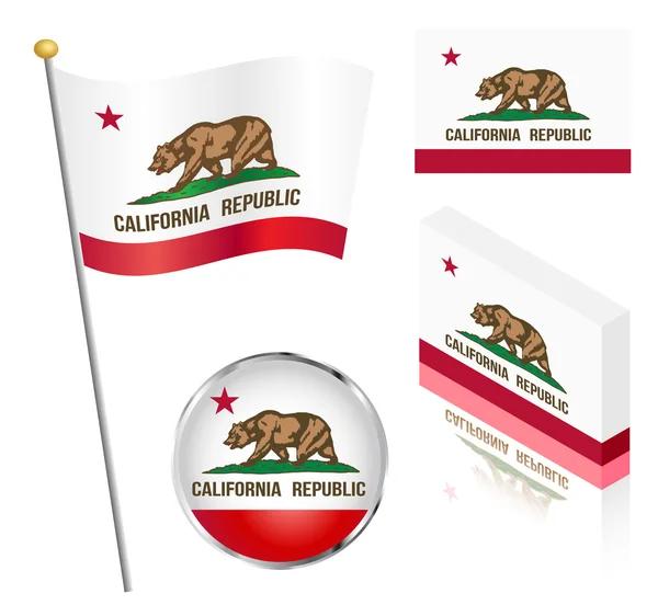 17,393,341 California flag Vector Images | Depositphotos