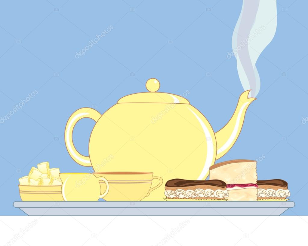 English tea — Stock Vector © sandesh1264 #70908181