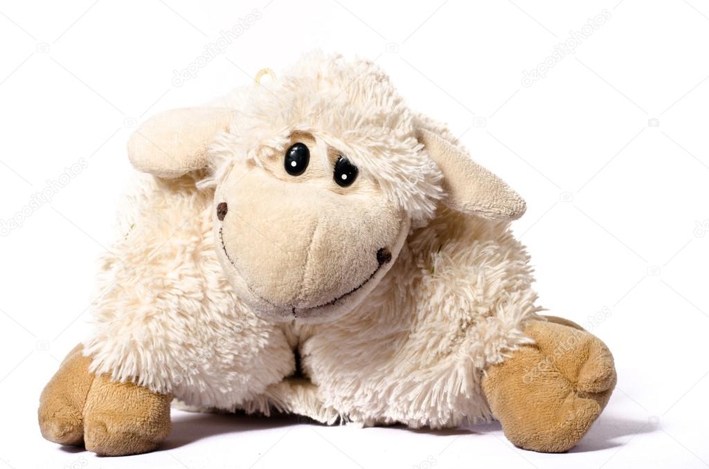 Cute plush toy sheep Stock Photo by ©design_ua 98938454