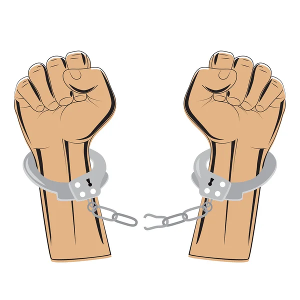 Broken handcuffs Vector Art Stock Images | Depositphotos