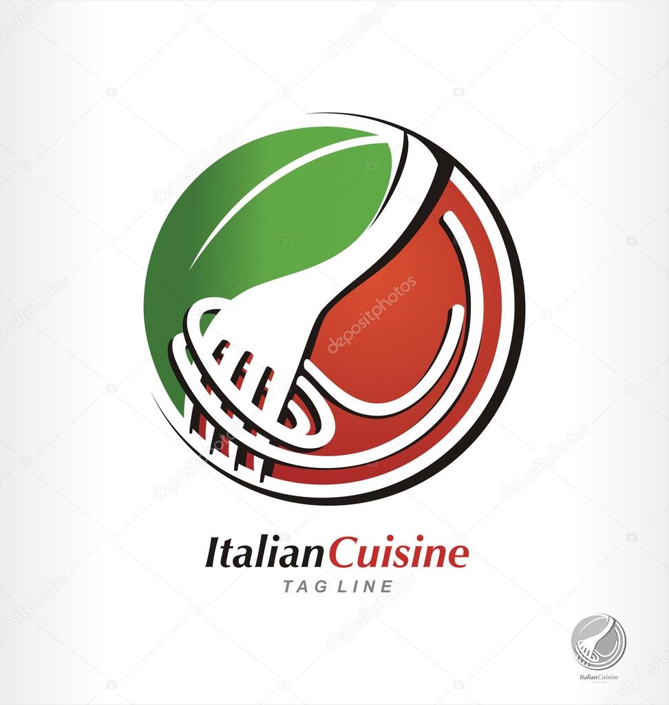 Logotipo Da Culinaria Italiana