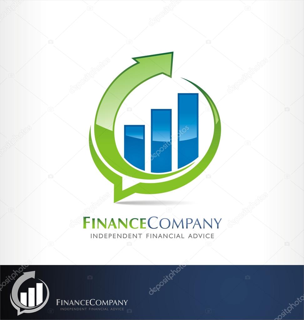 Finanz-Logo-Vektor Stock-Vektorgrafik von ©razvart 67353945