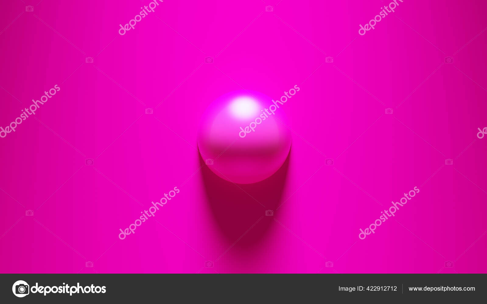 Pink Sphere Illustration Render — Stock Photo © 80sChild #422912712