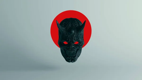 Silver Hannya Sino Japanese Mask Jealous Female Demon Pink Blue Stock ...