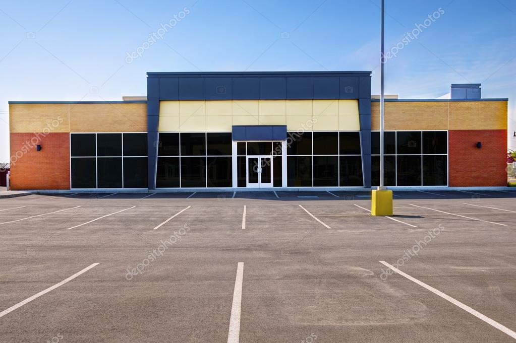 Unoccupied generic store front — Stock Photo © mikeaubry #124302476