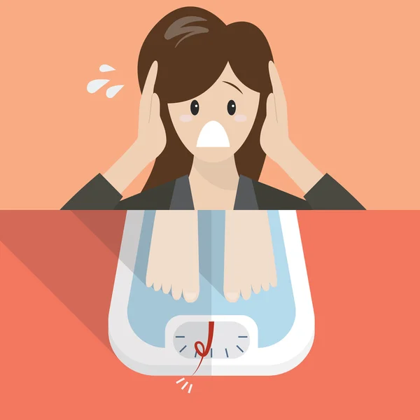 Panic of chase and Inner fears concept. Stock Vector Image by ©little ...