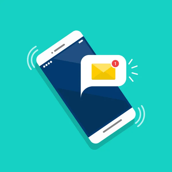 Message Icon Reminder Screen Smartphone New Email Notification Sms ...