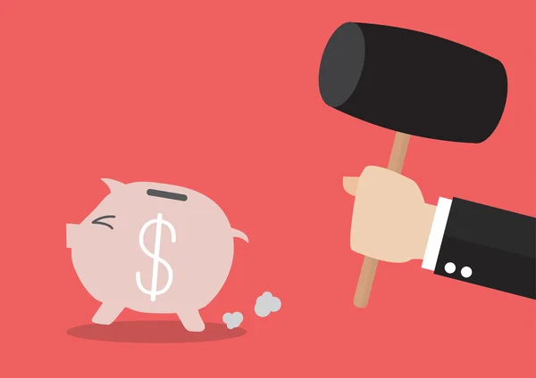 Cartoon running bank Vector Art Stock Images | Depositphotos