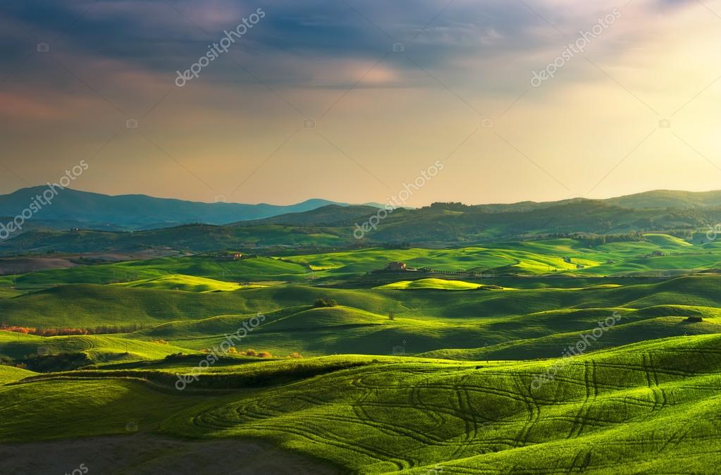 Rolling Hills Sunset