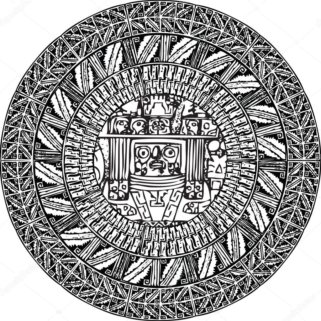 Ancient pattern. Vector illustration Stock Vector by ©aroas 53561083