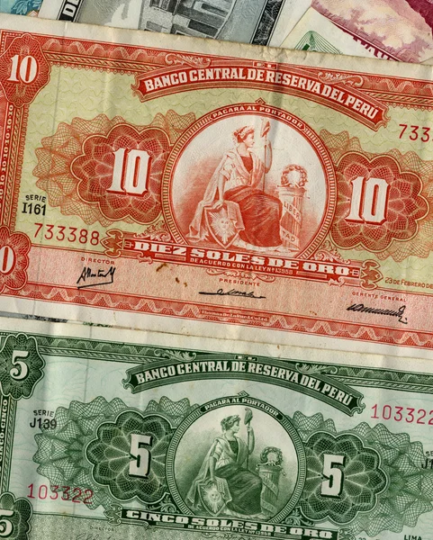 Old currency notes peru Stock Photos, Royalty Free Old currency notes ...