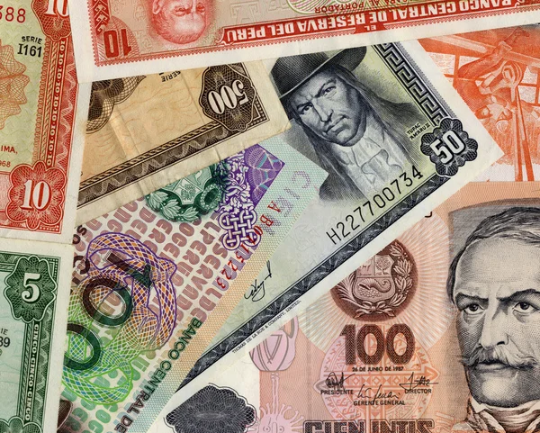 Old peruvian currency banknotes Stock Photo by ©aroas 70075815