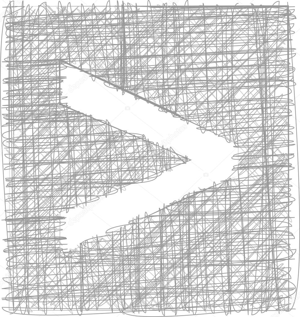 Freehand Symbol Stock Vector Image by ©aroas #75635031