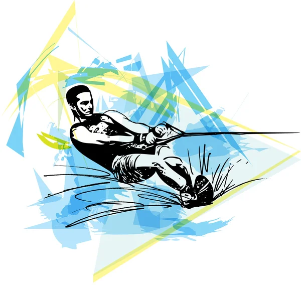Waterski, Royalty-free Waterski Vector Images & Drawings | Depositphotos®