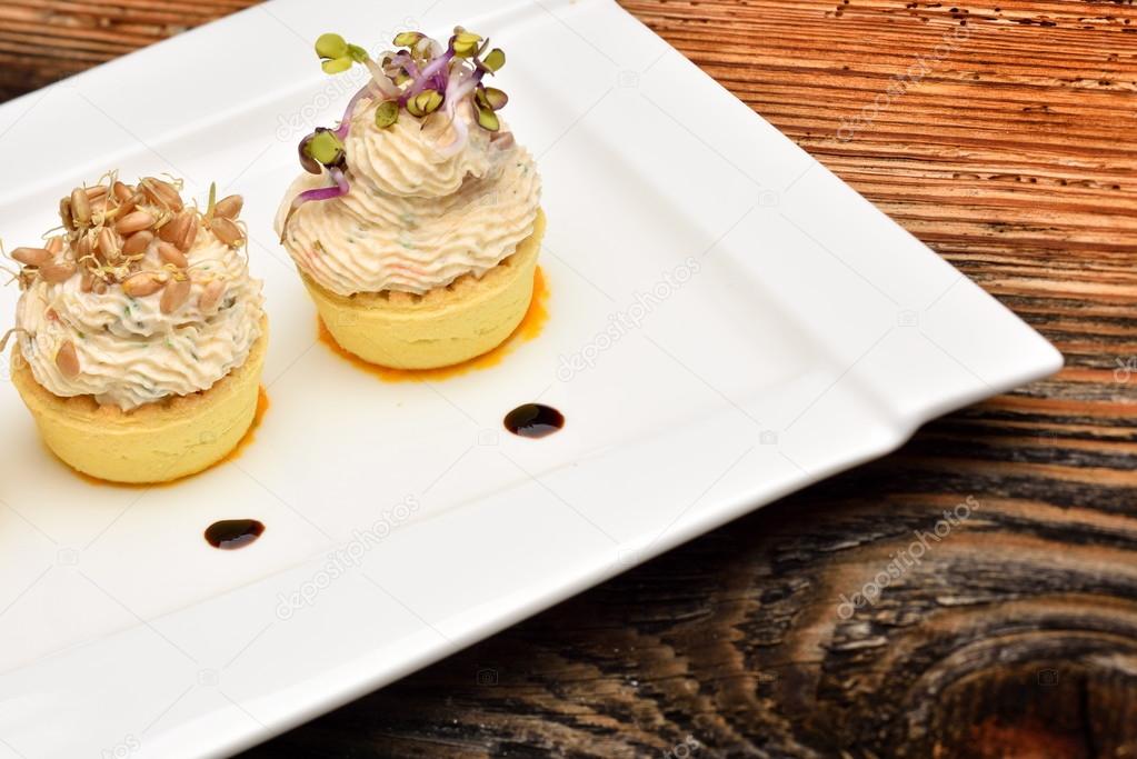 Assorted savoury snacks Stock Photo by ©bereta 96386654