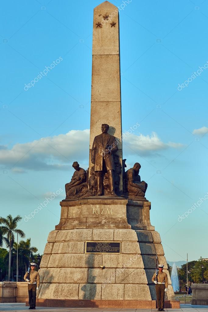 Rizal Monument Manila Luzon Philippines – Stock Editorial Photo ...