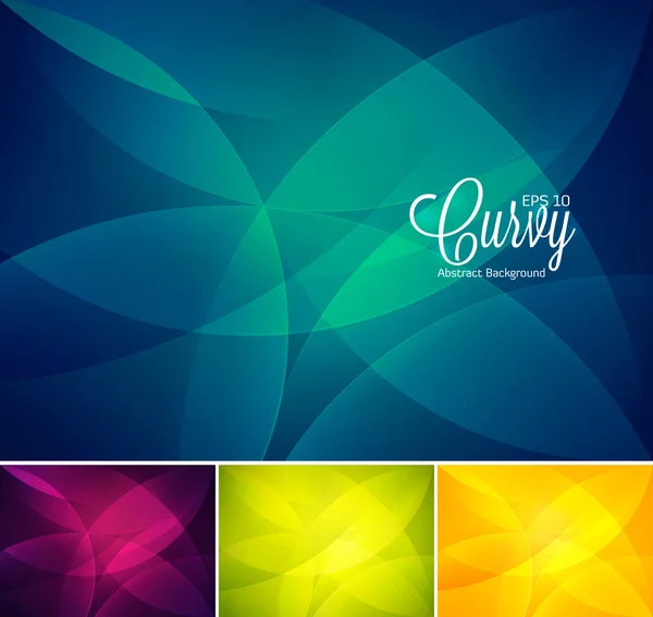 Curvy abstract background Stock Vector Image by ©dewanara #114536428