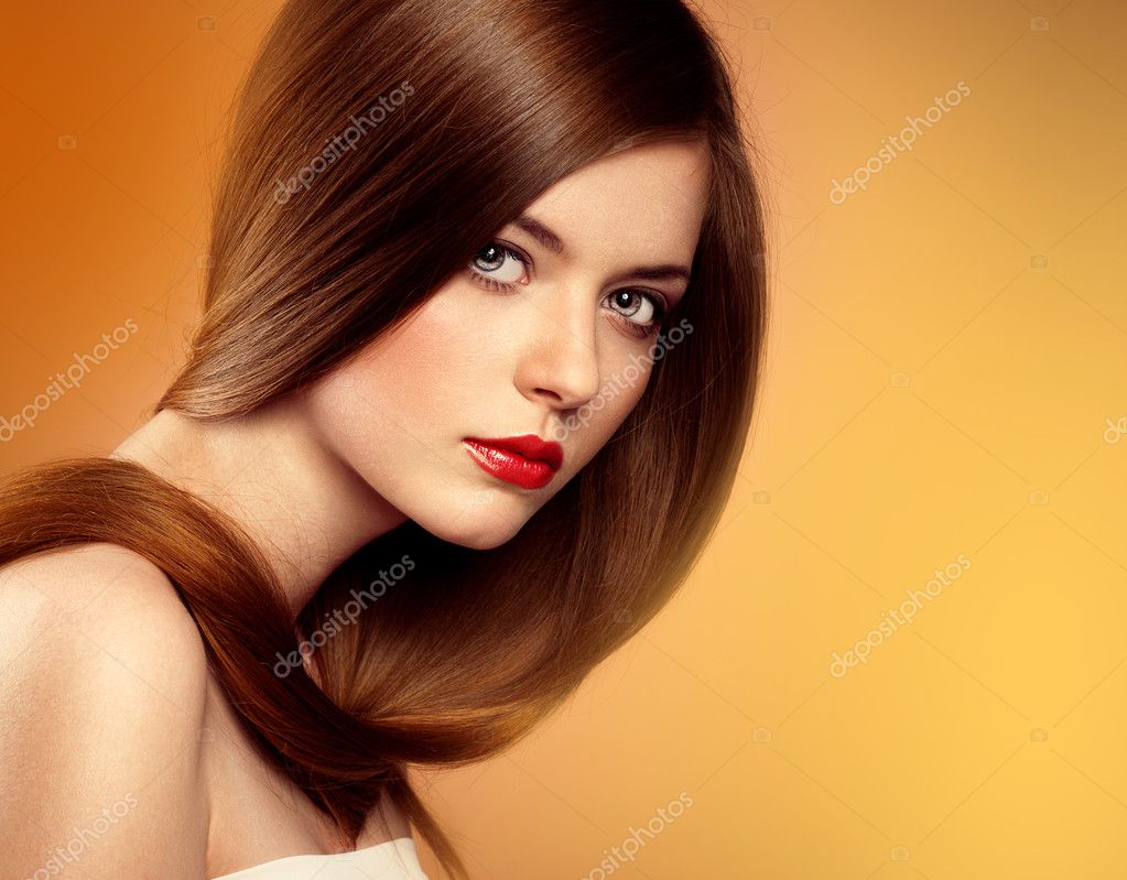 Long hair model Stock Photo by ©stasique 62201745