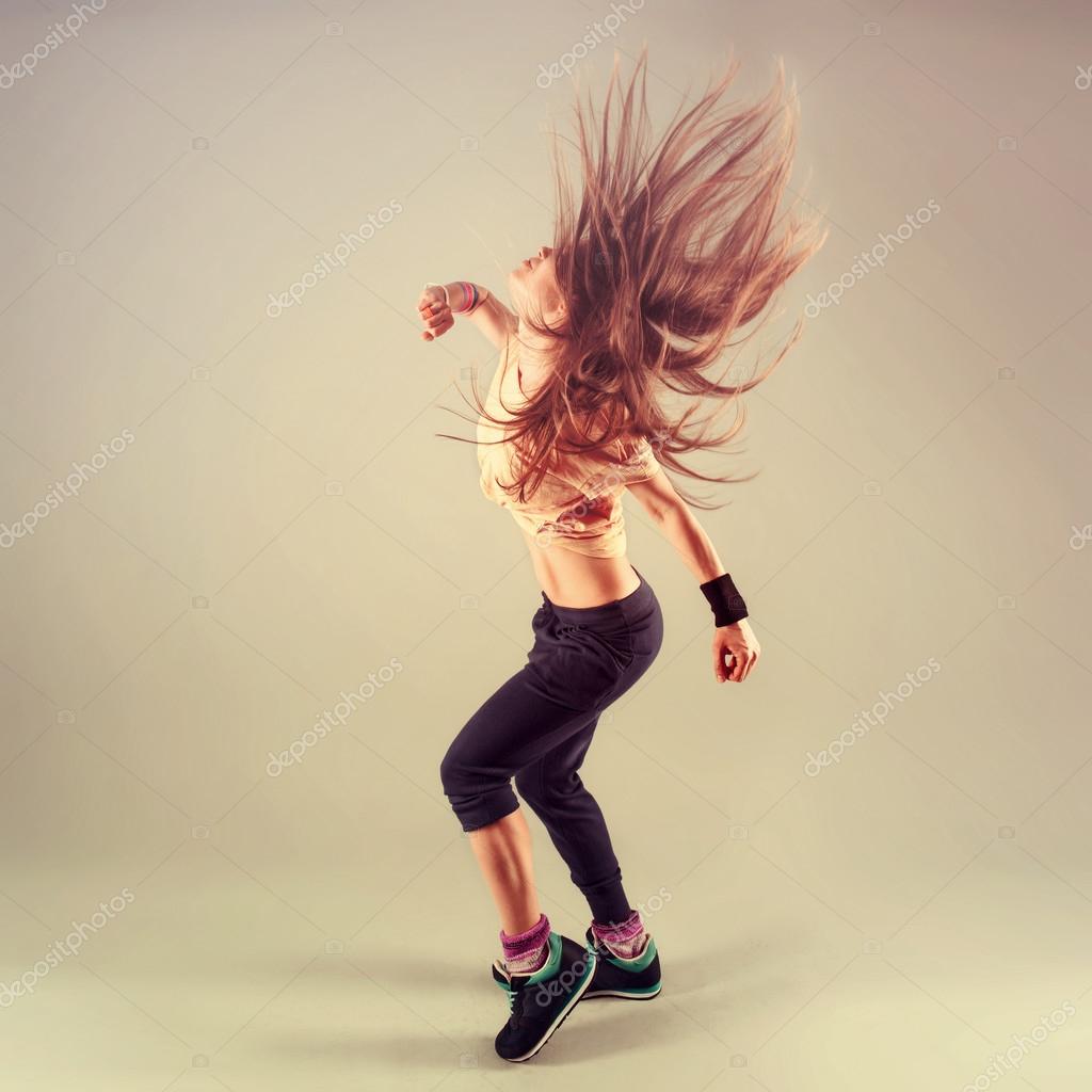 Zumba aerobics dancer — Stock Photo © stasique #71022169