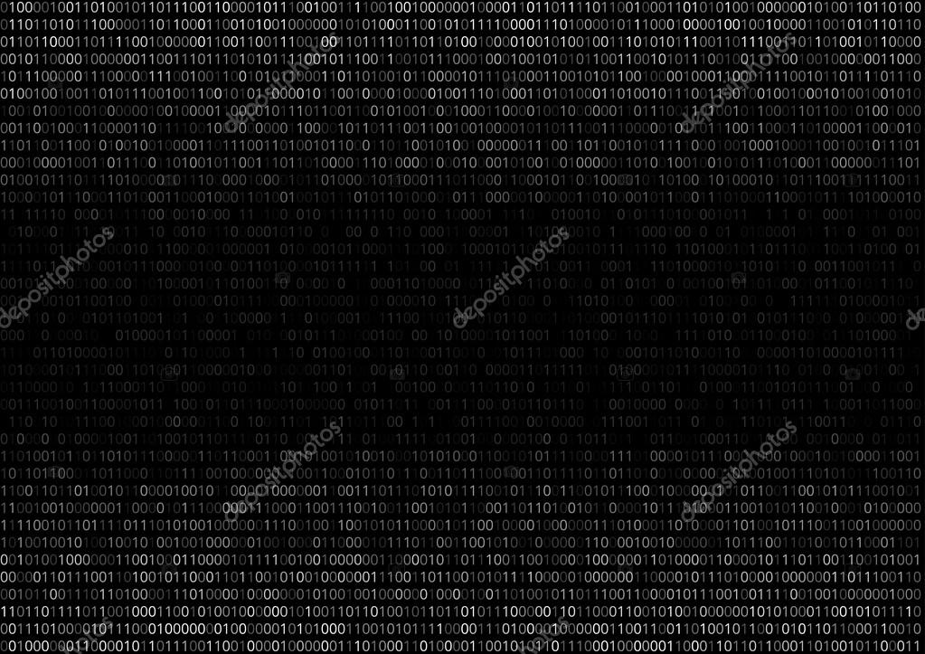 Binary Code Background Stock Vector Image by ©iunewind #100370240