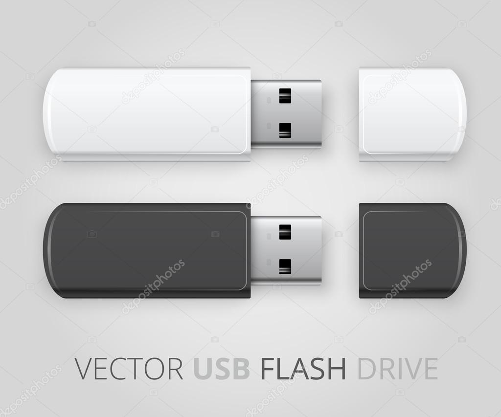 Usb Drive Vector
