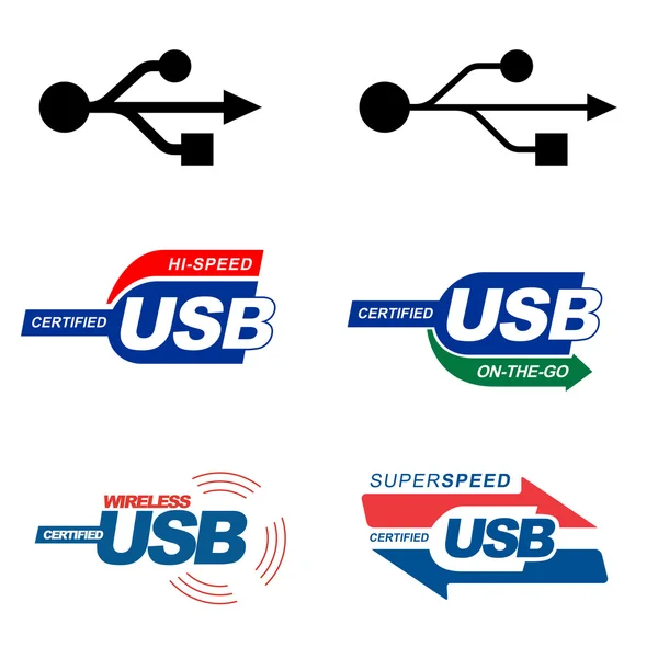 17,737 Usb pictogram illustratie Vector Images | Depositphotos