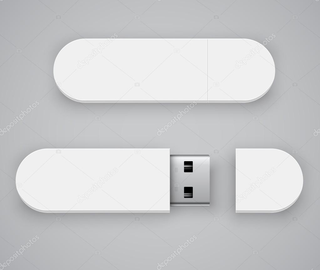 Usb Drive Vector