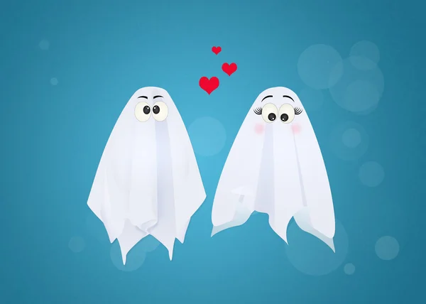 Ghost couple Stock Photos, Royalty Free Ghost couple Images | Depositphotos