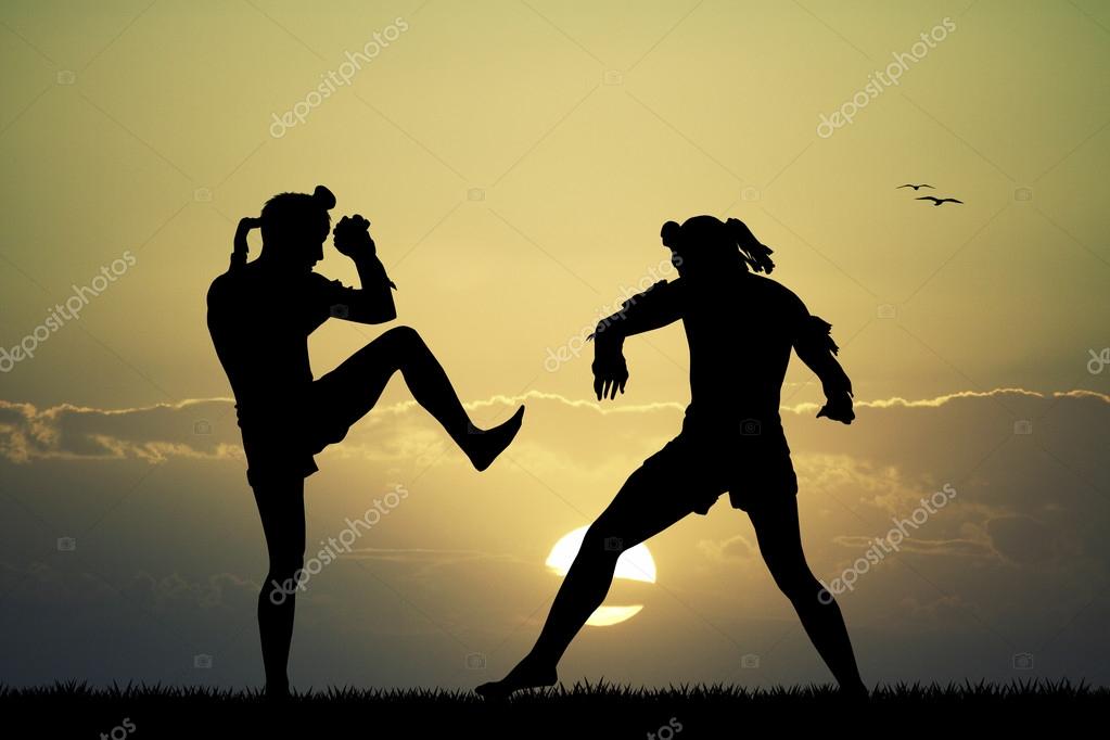 Muay thai Stock Photo by ©adrenalina 60440463