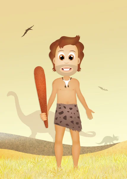 Primitive man Stock Photo by ©adrenalina 79377386