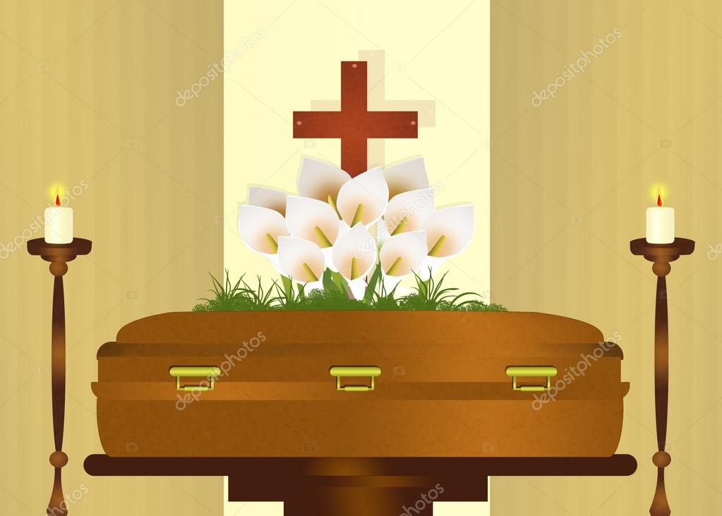 Funeral party Stock Illustration by ©adrenalina #76849017
